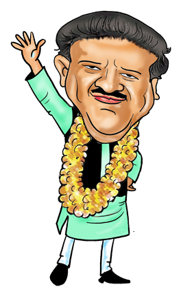 indian caricature: prithviraj chauhan cartoon, prithviraj chauhan ...