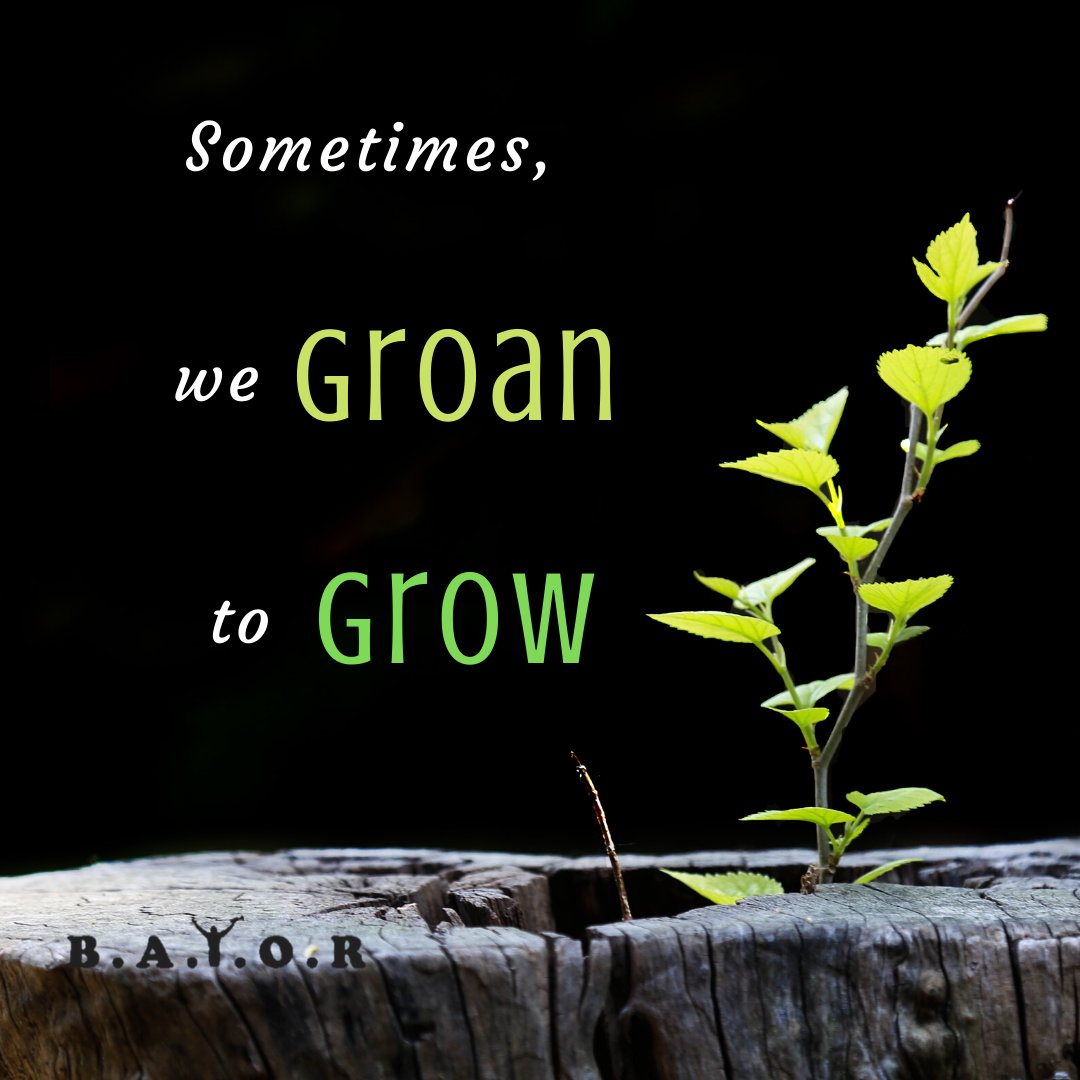 B.A.Y.O.R : #JustAThought | #iMuse | Groan, Grow - Crumbs #55