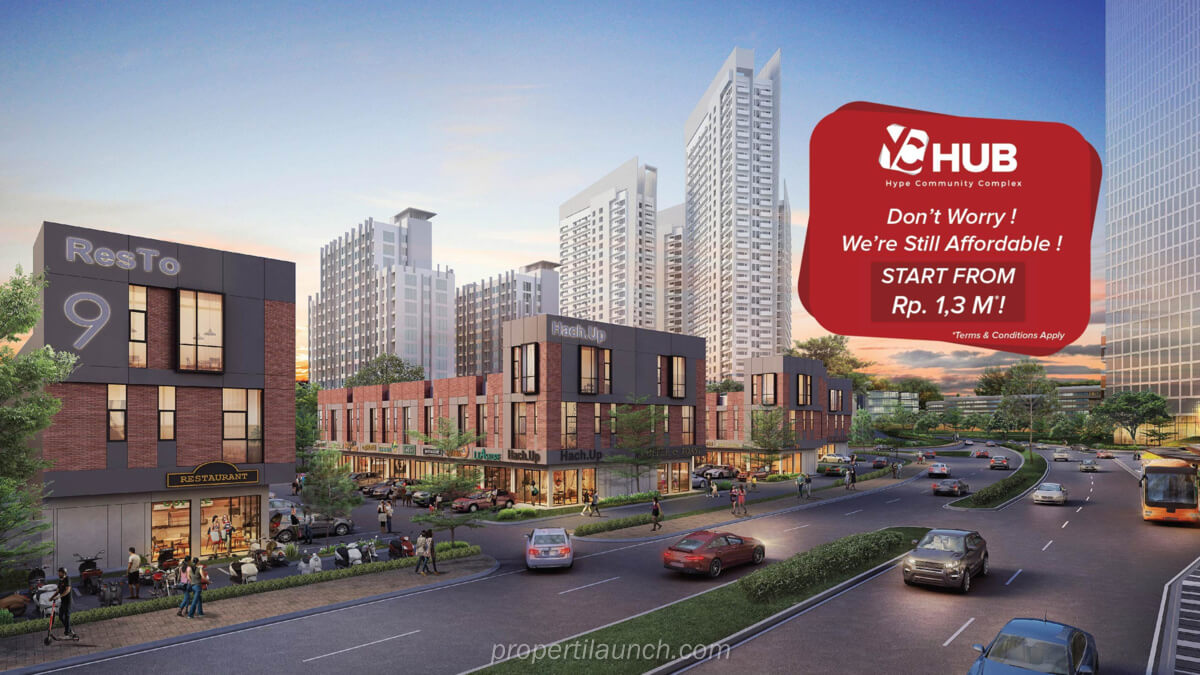 Ruko YC Hub BSD Seberang Digital Hub (Sillicon Valley Indonesia)