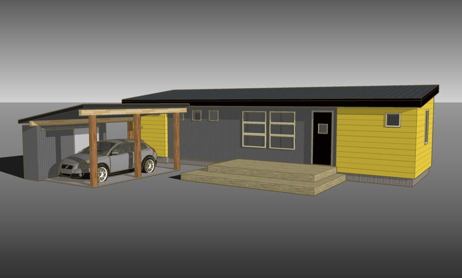 Showtime Shim: IKEA + Ideabox = Prefab Home