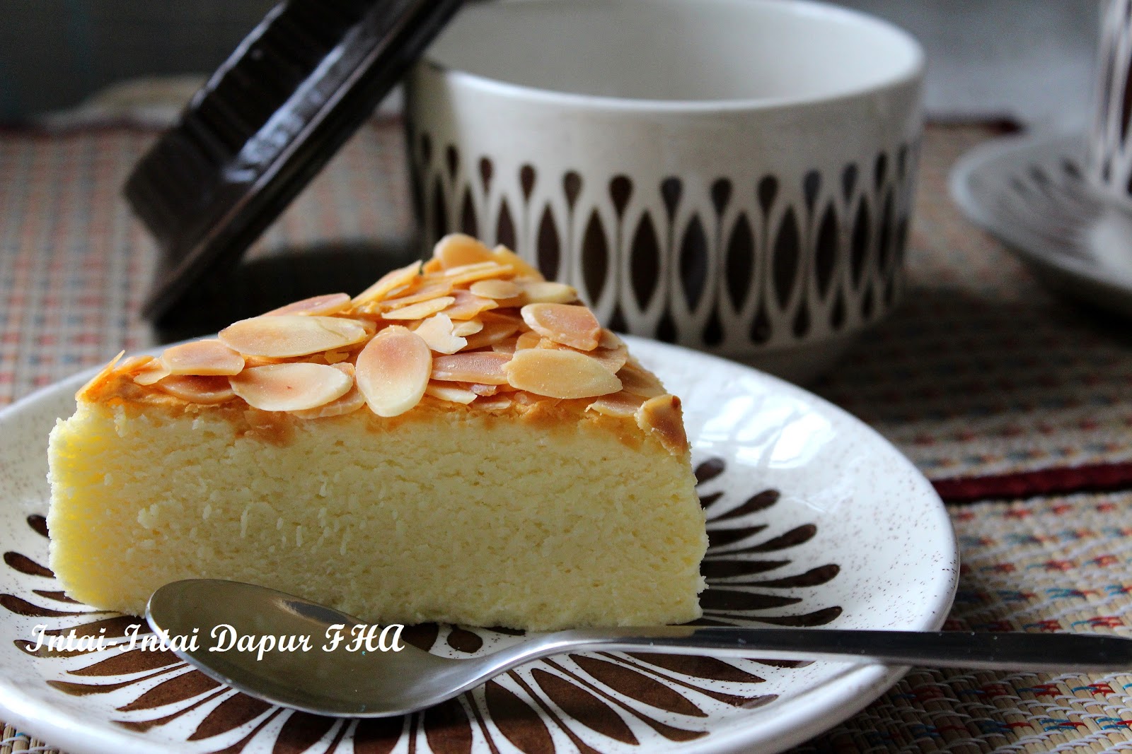 Intai-Intai Dapur FHA: JAPANESE CHEESECAKE with BADAM