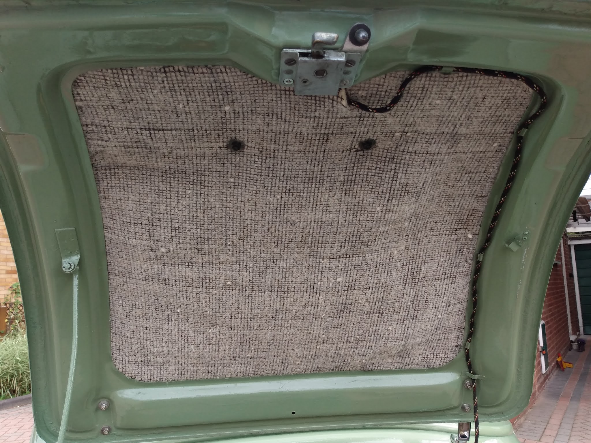 MORRIS MINOR -1958 -Called 'Millie': Boot