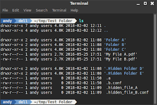 Improved ls command to list your linux files. | YALNEB