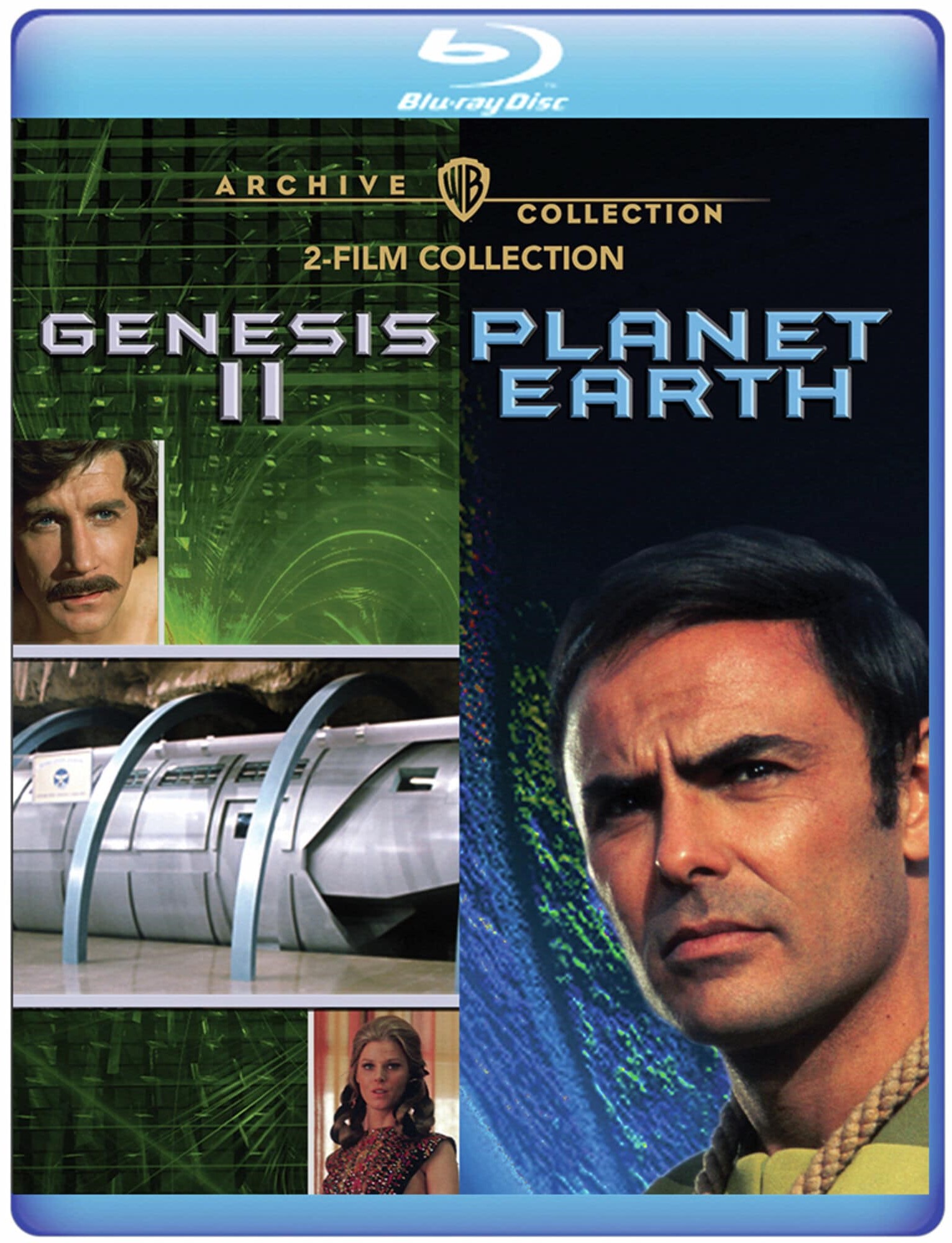 MCBASTARD'S MAUSOLEUM: GENESIS II (1973) / PLANET EARTH (1974) 2 FILM ...