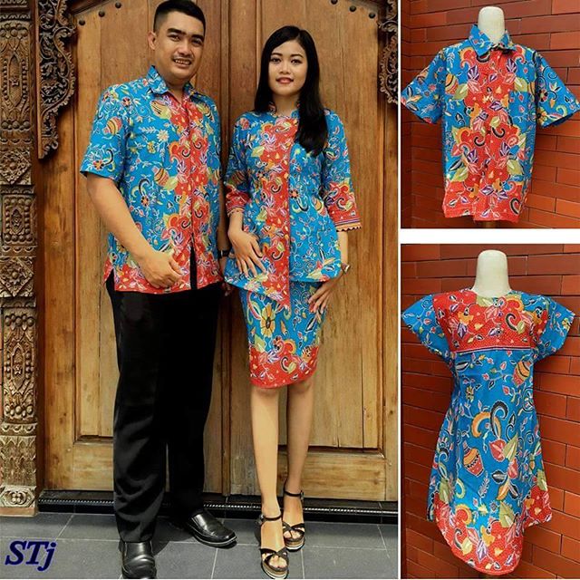 BAJU TRENDY: Model Baju Batik Sarimbit Yang Menarik dan Romantis