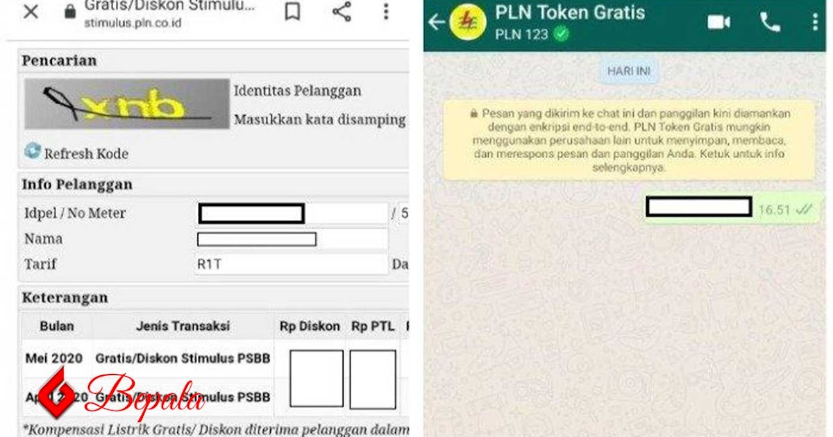 pln.co.id Token Listrik Gratis Dari PLN Bulan Ini via WA 08122123123