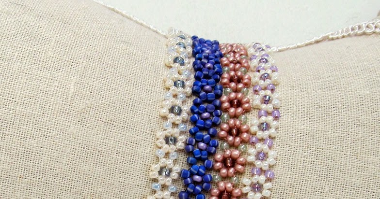 Bead Patterns and Ideas : Daisy Chain Necklace or Bracelet Pattern