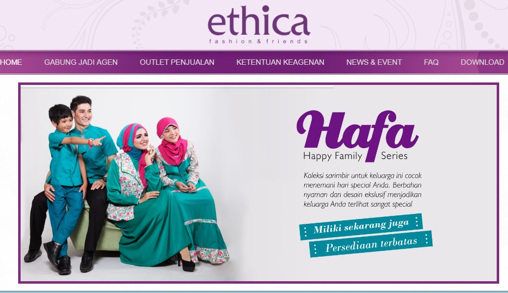 Tampil Kompak dan Seru dengan Fashion Muslim dari Ethica - Tampil Kompak dan Seru dengan Fashion Muslim dari Ethica -