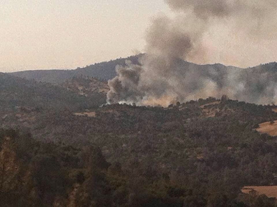 Copper Gazette: Wildland fire in Hunters Valley Mariposa evacuation ...