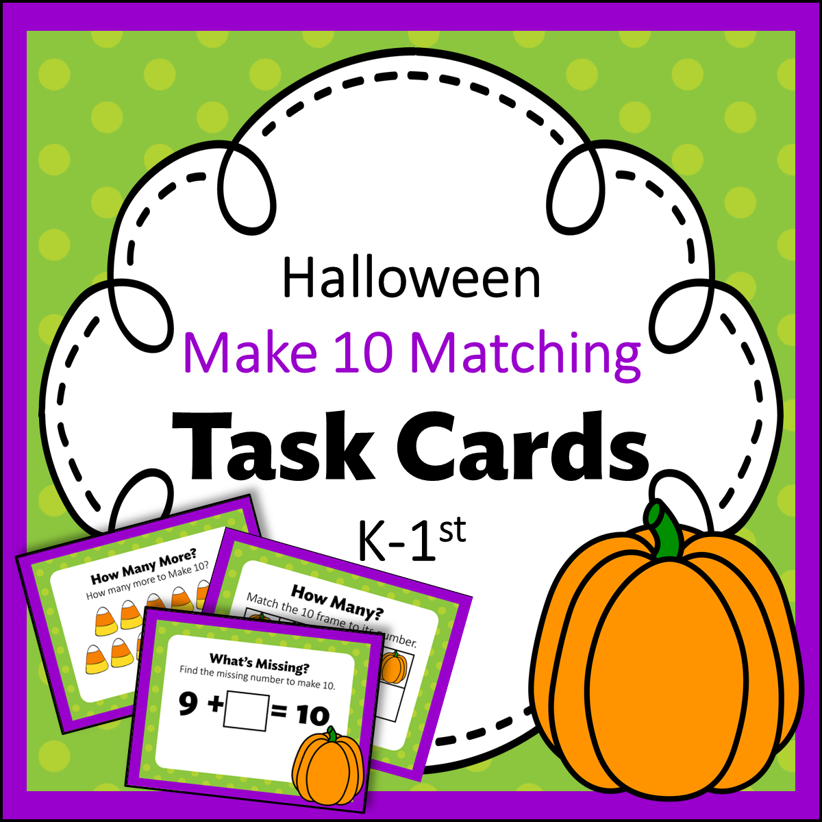 The Best of Teacher Entrepreneurs III: Make 10 Matching Task Cards for ...