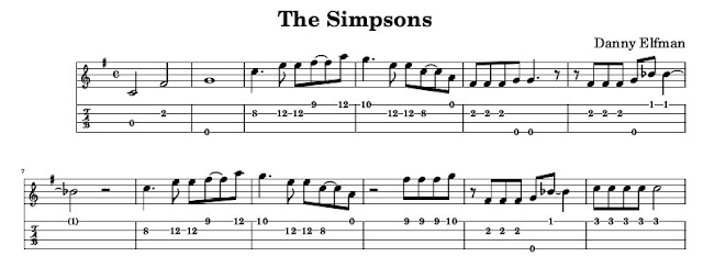 El sonso en el laberinto tocando el ukelele: The Simpsons
