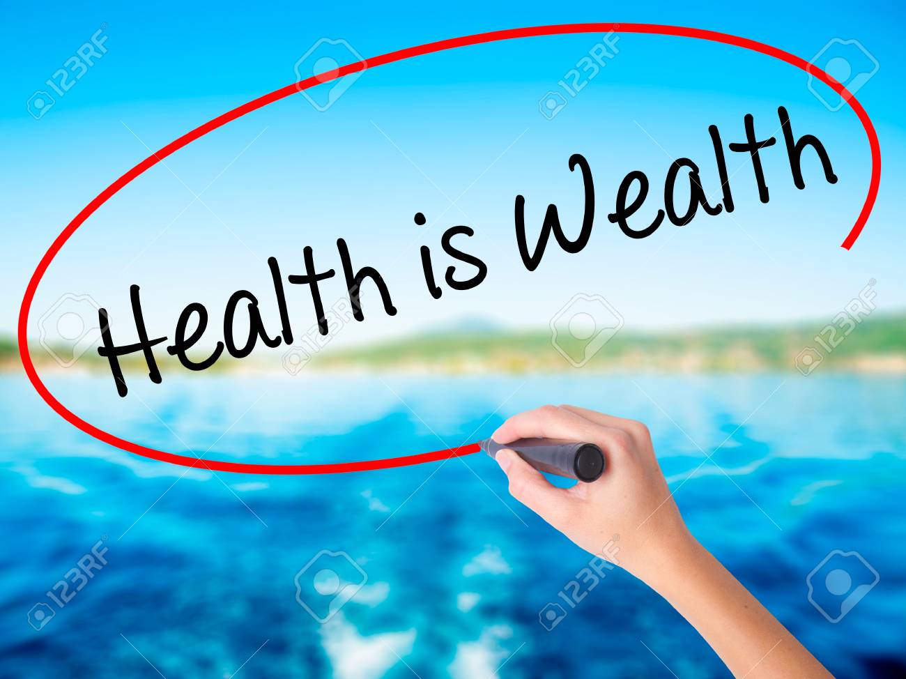 Health is Wealth-no matter what