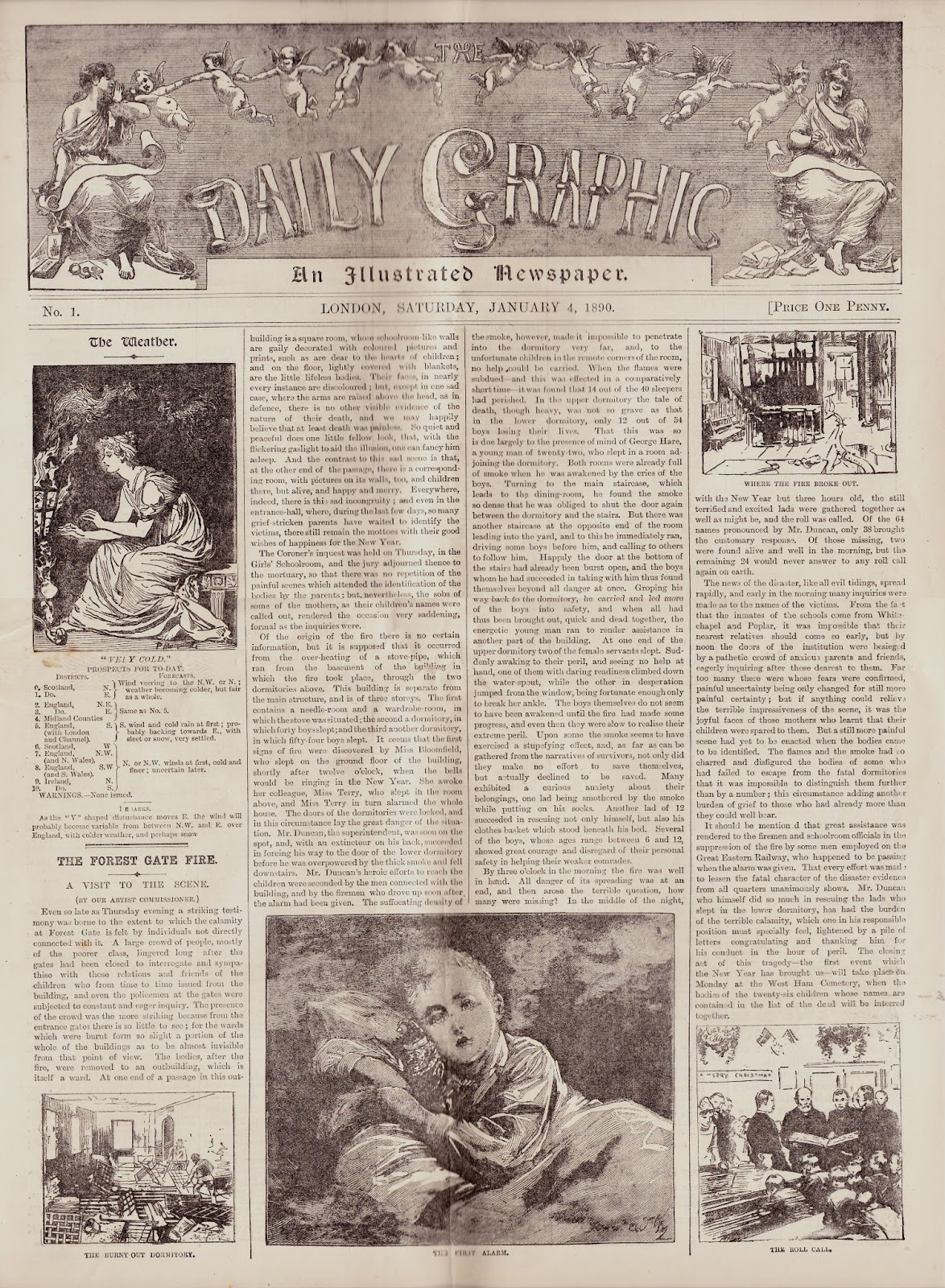 Hold The Front Page: Daily Graphic first edition (1890)
