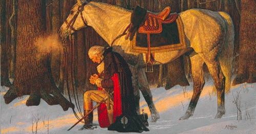 The Great American History Blog: Washington's Prayer at Valley Forge