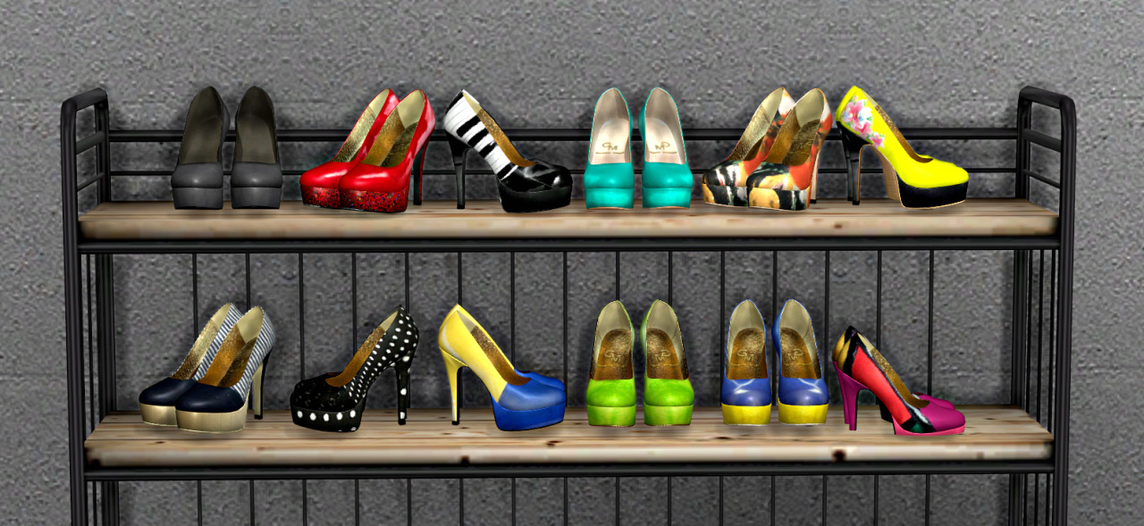 Sims 4 CC's - The Best: SHOES DECO by LeoSims