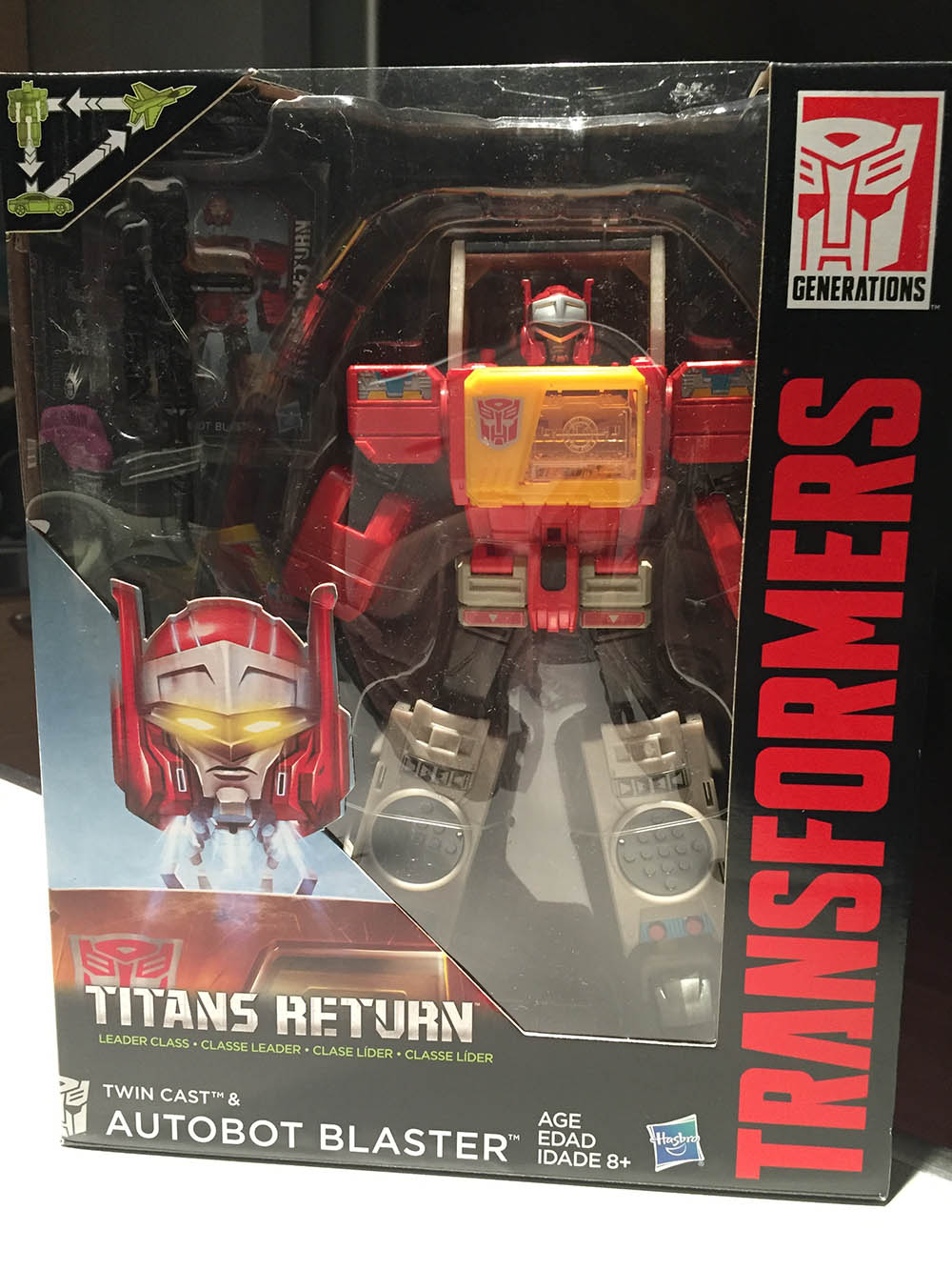Blaster di Transformers Titans Return e Viper, il cross-over vivente ...