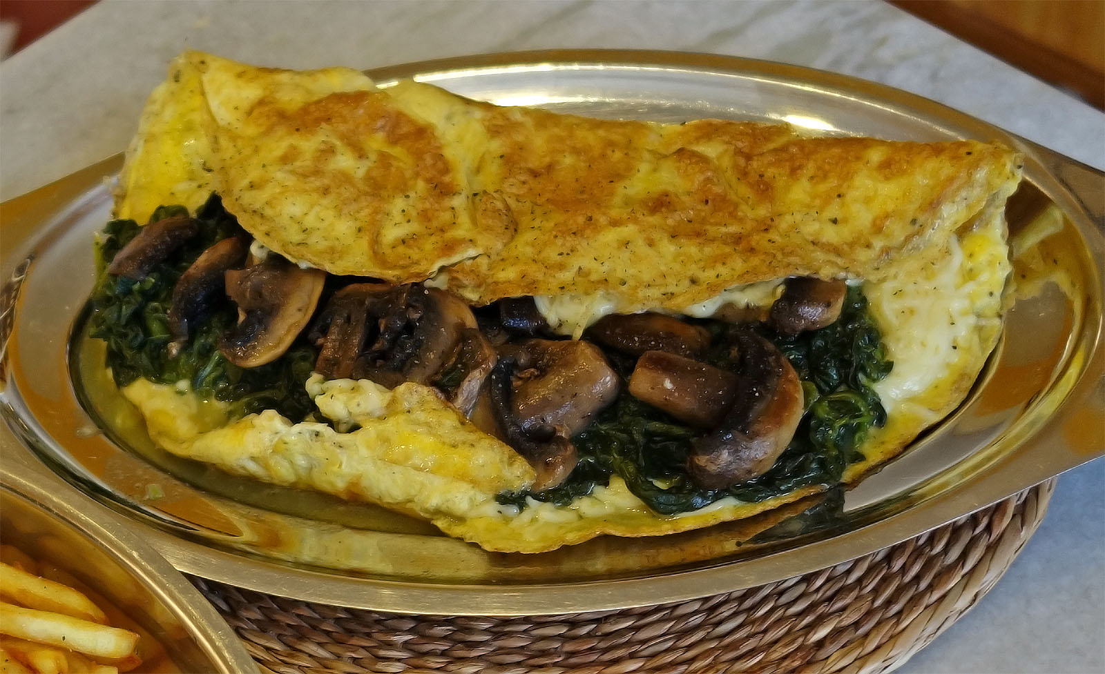 Living the life in Saint-Aignan: Une omelette pour midi