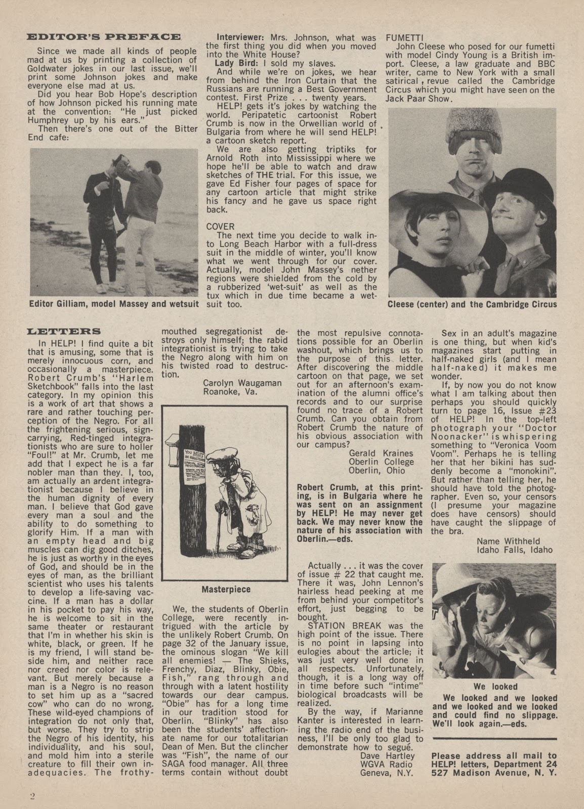 Last of the Spinner Rack Junkies: HELP! by Harvey Kurtzman with Robert ...