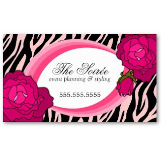 Business Card Showcase by Socialite Designs: Event Coordinator Business ...