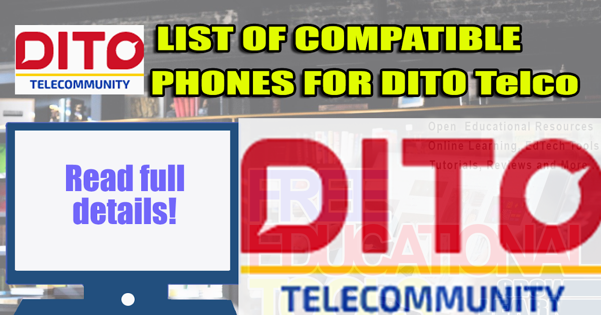 DITO Released Initial List of Compatible Phones