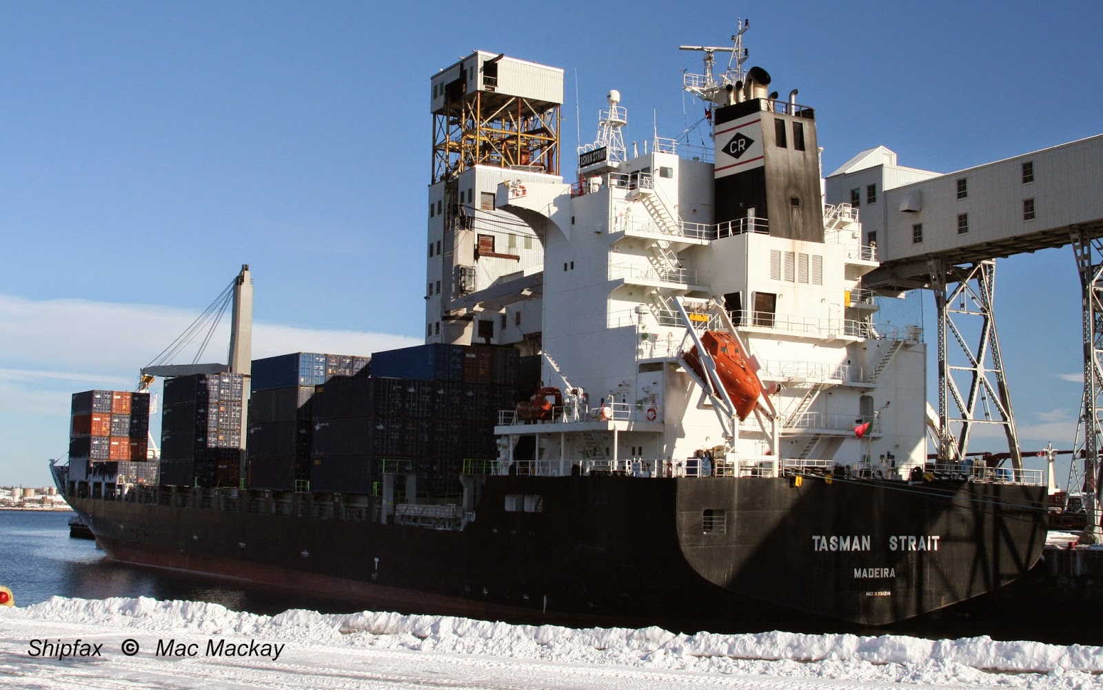 Shipfax: A switch for Tasman Strait