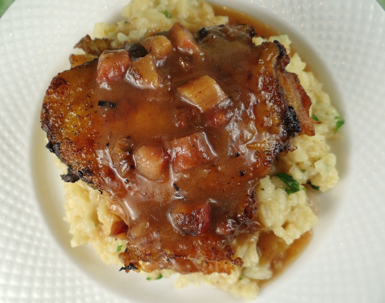 Being A Bear: Bear Essentials: Rhubarb ( + Lemon-Rhubarb Chicken )