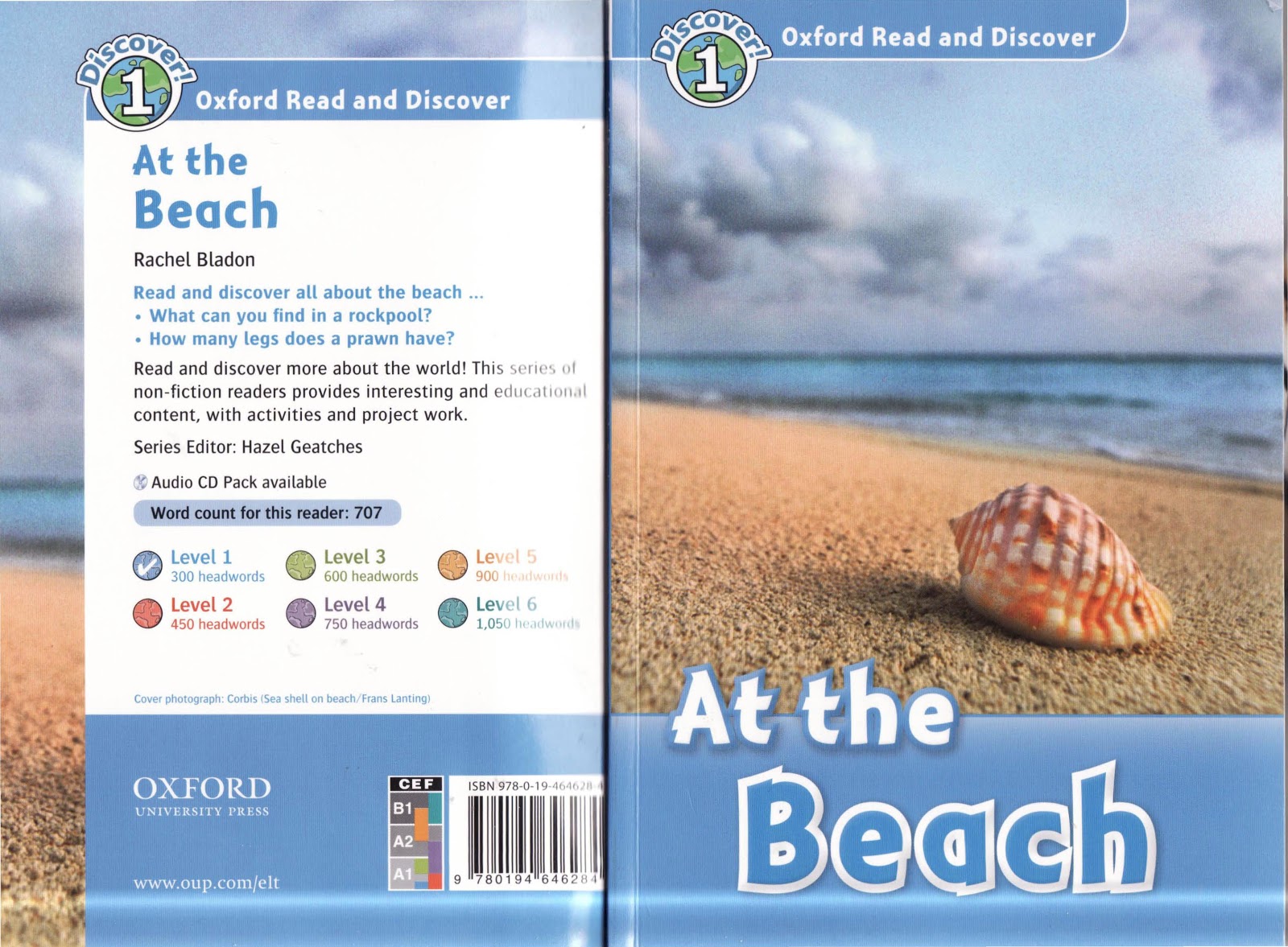At the Beach L1 | Oxford Read and Discover [PDF; Audio - Learning ...