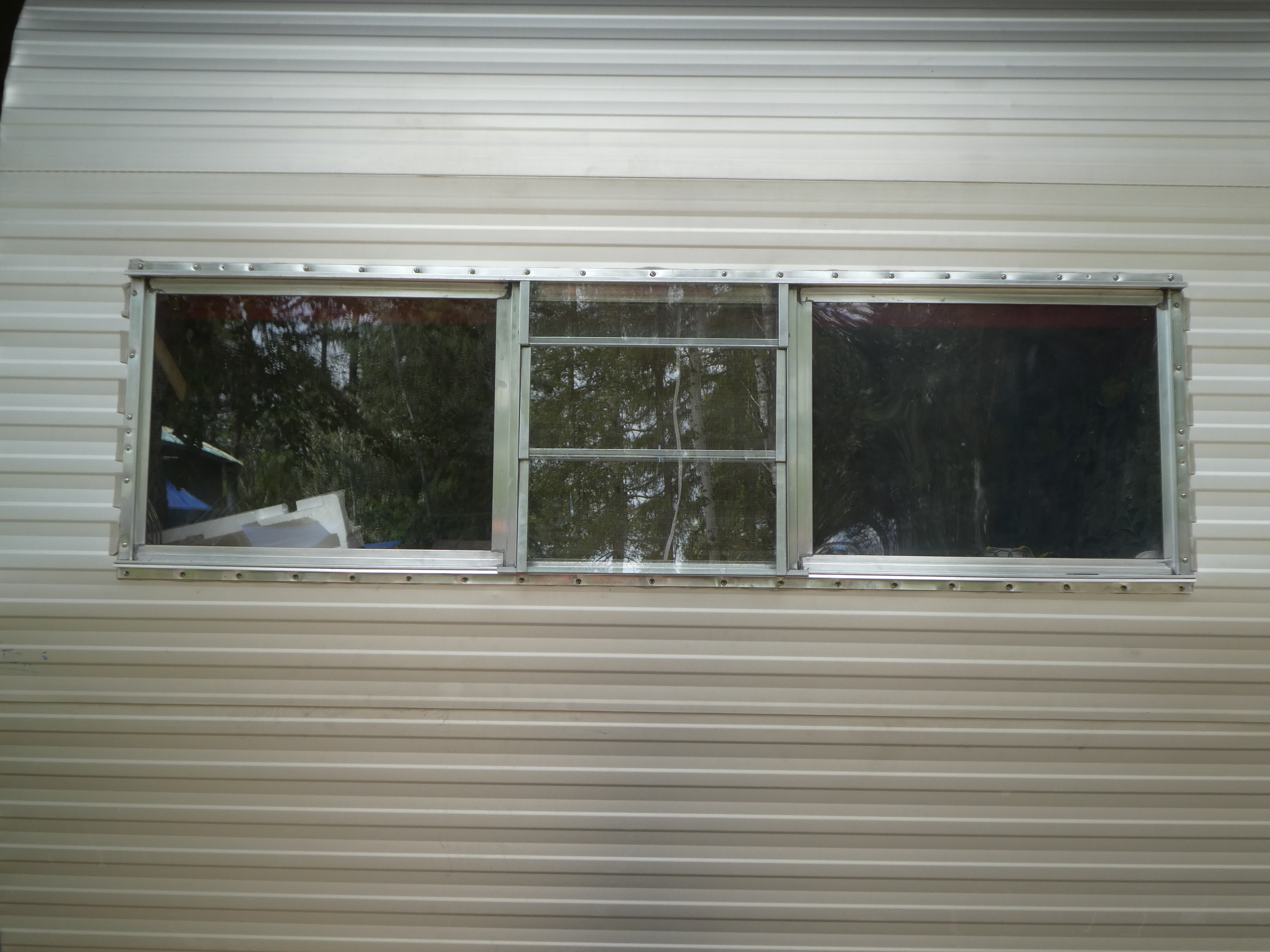 My Ideal Refuge - Frame up restore: Post # 40 - Windows, Vents & Rails ...