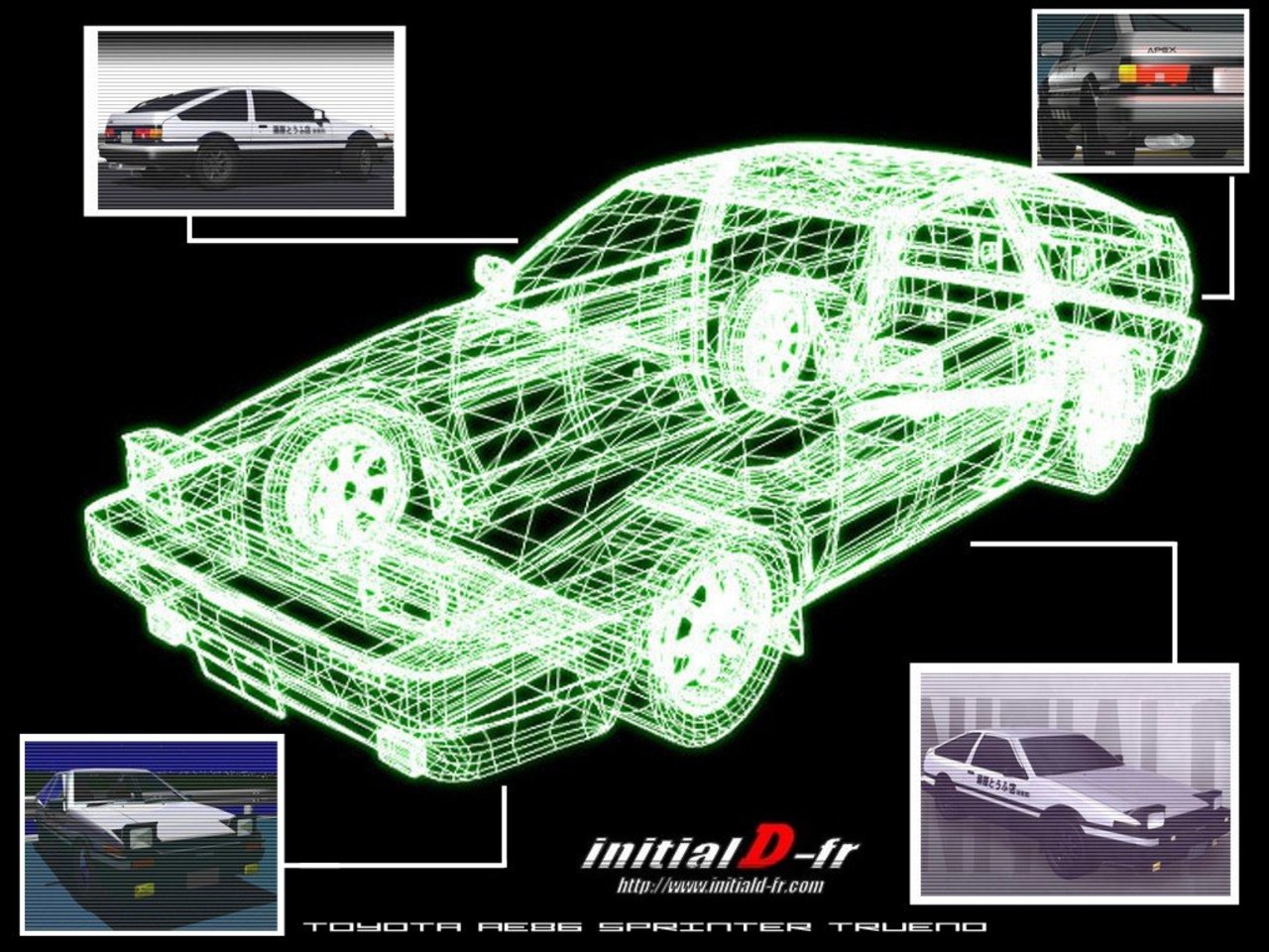 Jajaran Mobil di Anime Initial-D (Bagian 1) | PROJECT .B