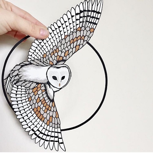 My Owl Barn: Multi-layered Paper Cut Designs by Emily Brown