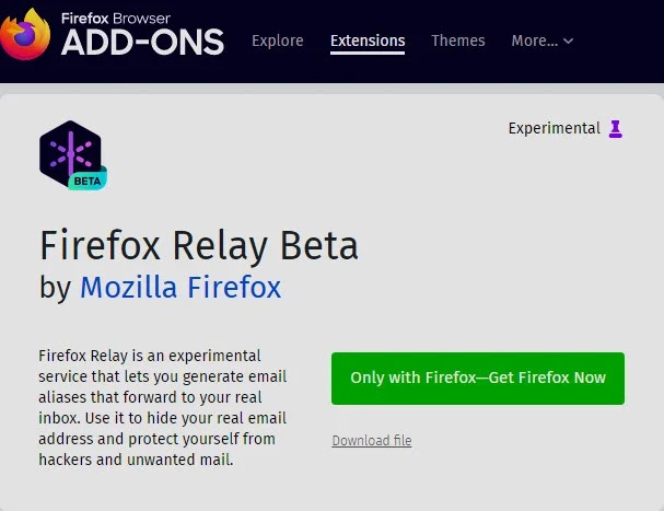 Firefox Relay firefox-relay