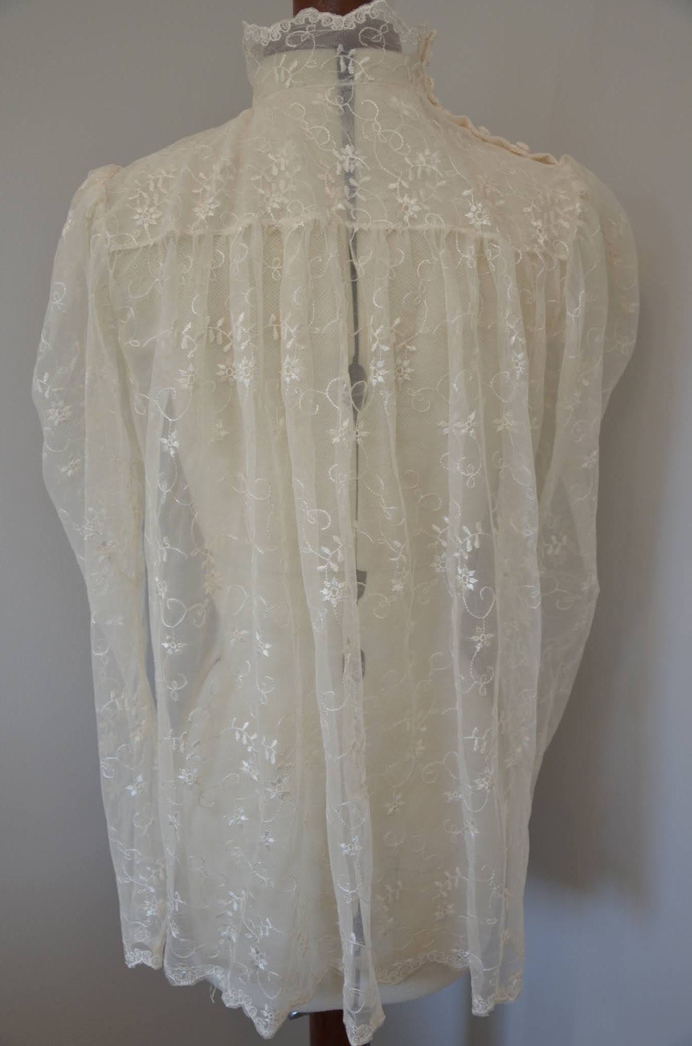 Edwardian Style Lace Blouse