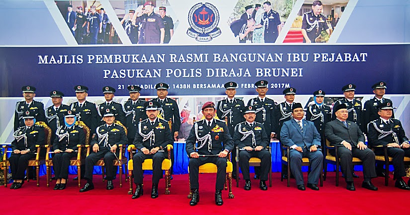 HM Sultan Brunei launches New Royal Brunei Police Force Headquarters