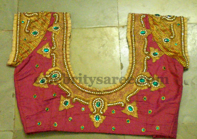 Latest Blouses with Maggam Work - Saree Blouse Patterns