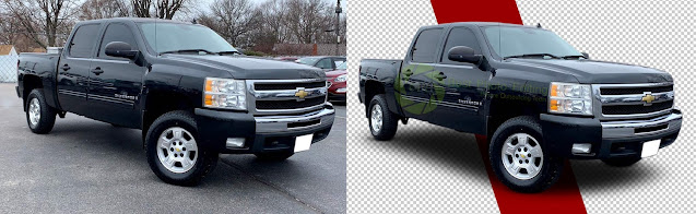 How to Make an Automobile Image Transparent Background in Photoshop