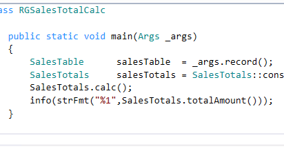 Dynamics AX Concoction: D3FO: Customizing interaction classes using extensions