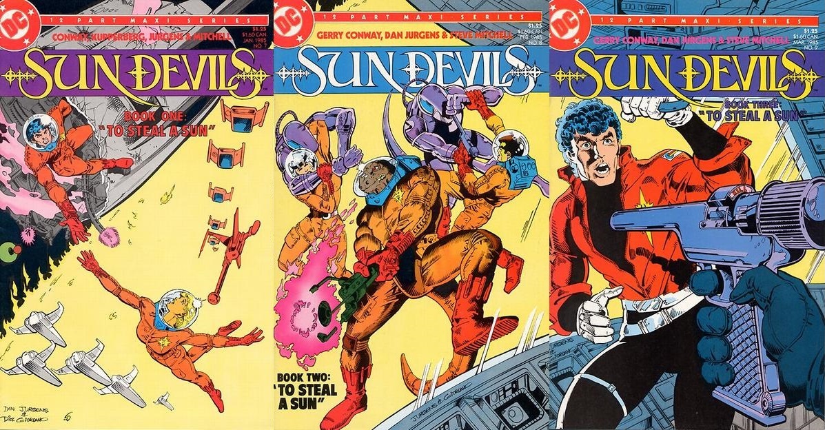 Science's Less Accurate Grandmother: Review: Sun Devils by Dan Jurgens ...