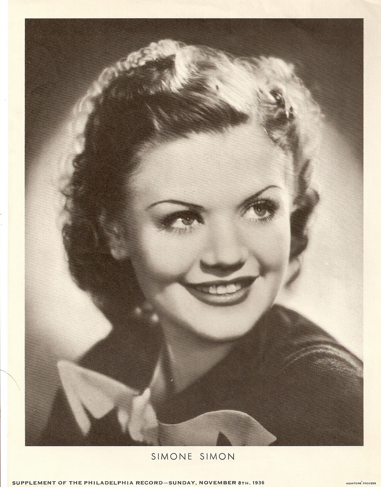 My Love Of Old Hollywood: Simone Simon (1910-2005)