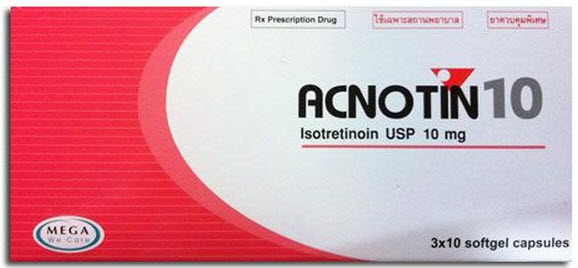 รักษาสิว Differin, Retin A, Acnotin