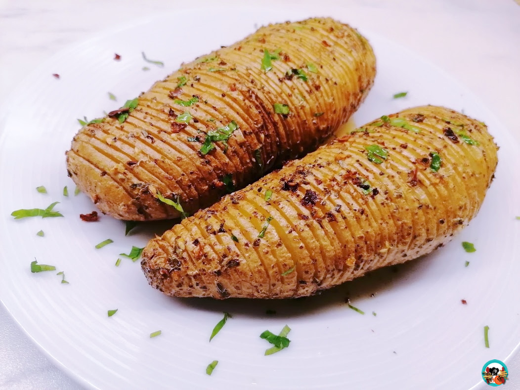 Papas hasselback - ¡Huele Bien!