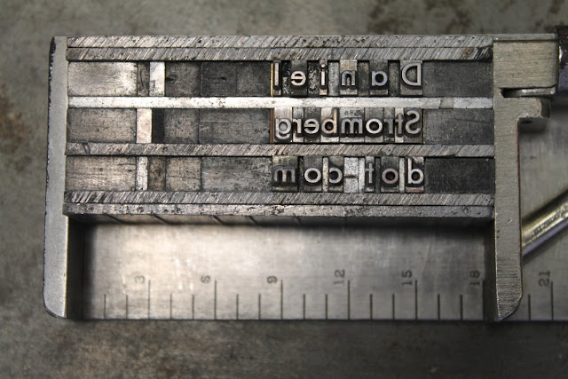 Daniel Et Alia: Adventures in Letterpress: The California Job Case