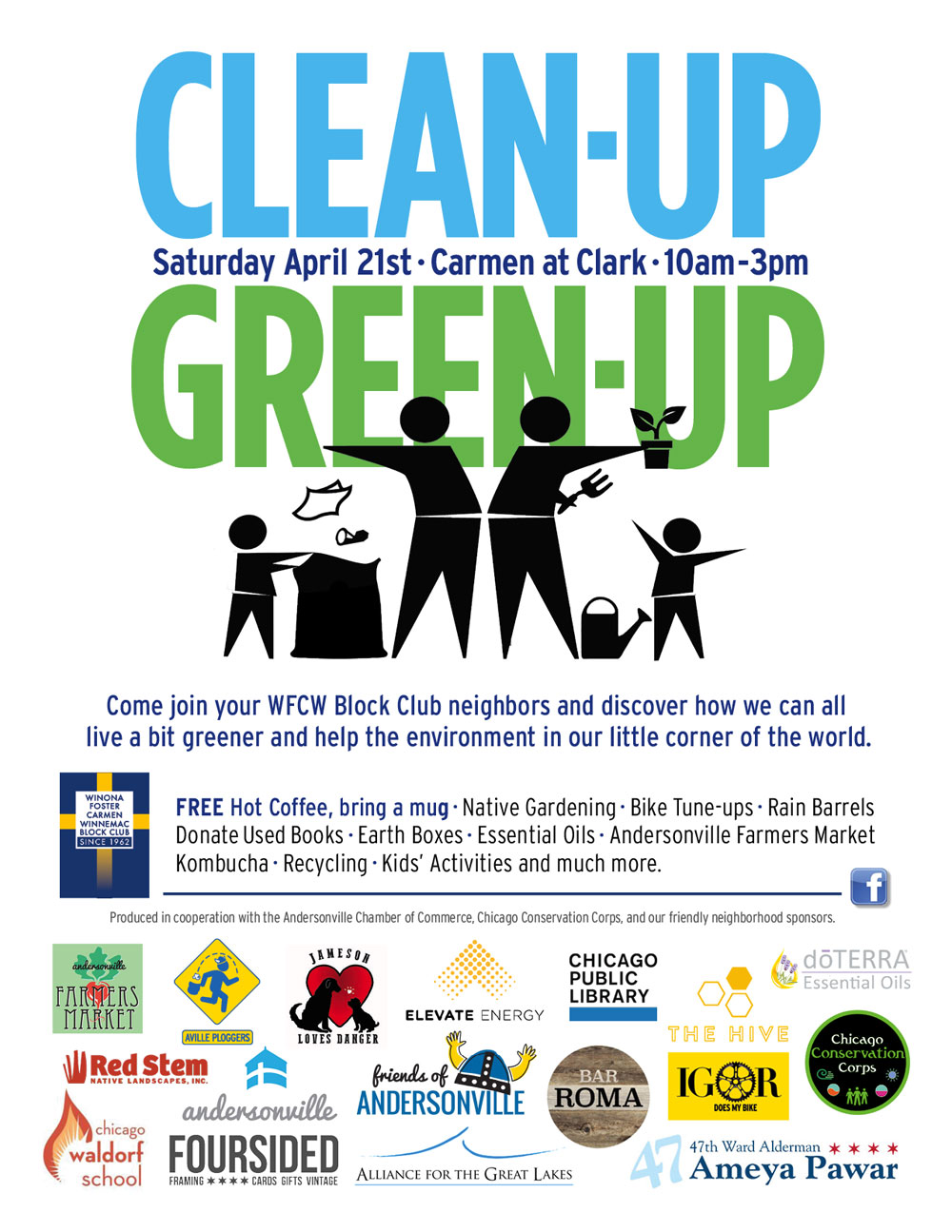 Uptown Update: Clean-Up Green-Up Is This Saturday