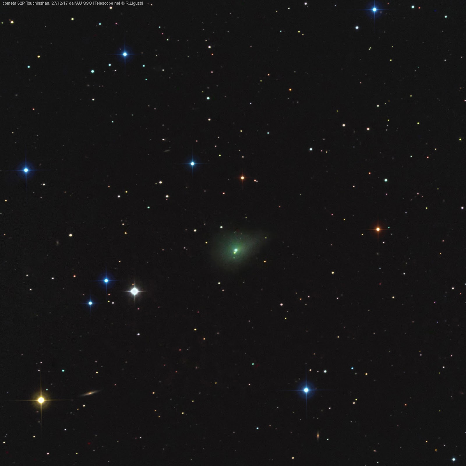 esplaobs: COMET 62P TSUCHINSHAN Taken by rolando ligustri on December ...