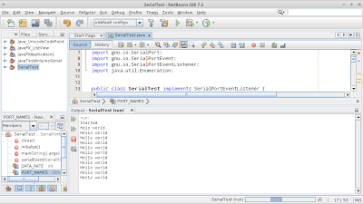 Arduino-er: Setup RxTx for Arduino and Java example