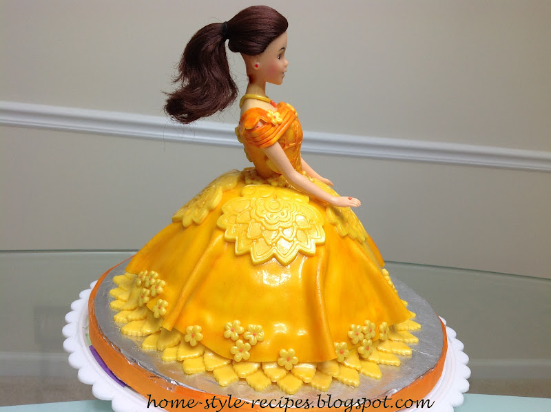 Share-A-Recipe: Disney Princess Belle Cake