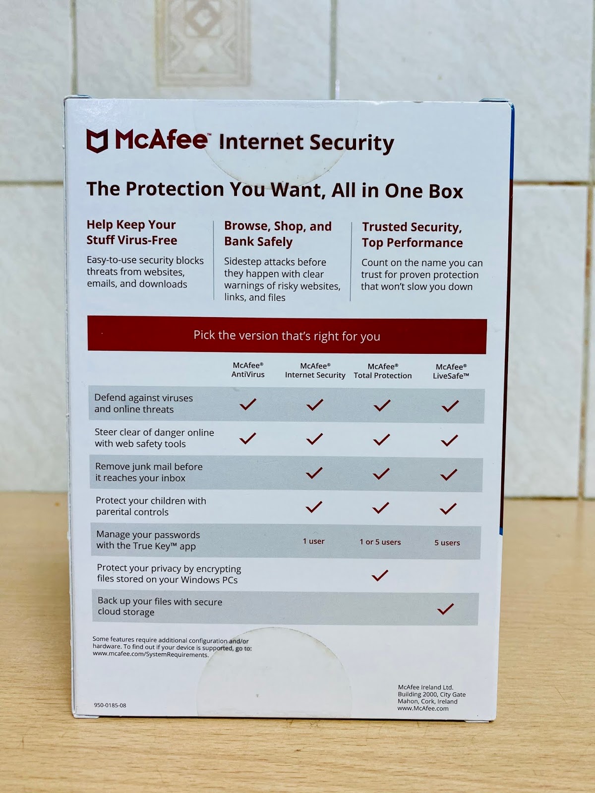 McAfee Internet Security 2019- Quick Unboxing Review - Ceddy's Random