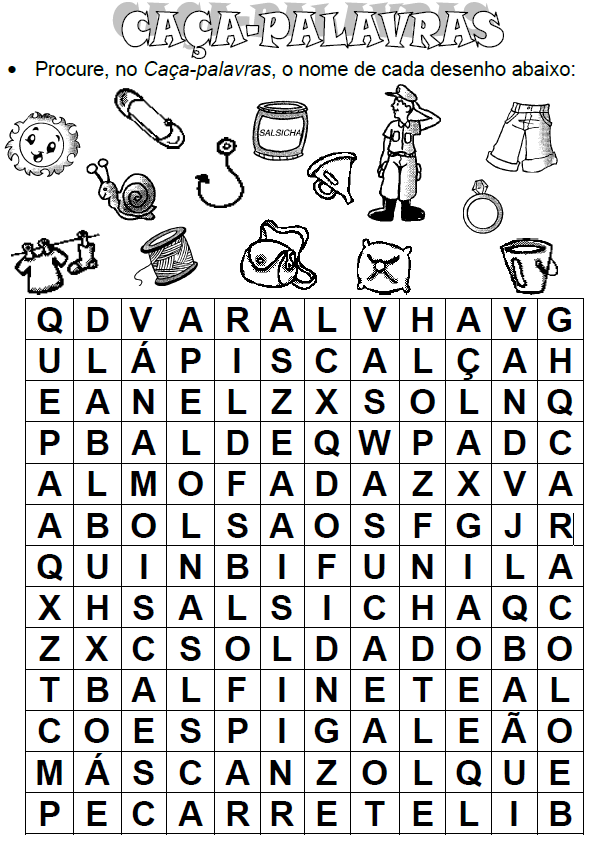 ATIVIDADES PARA EDUCADORES : Ortografia - Palavras com as sílabas AL ...