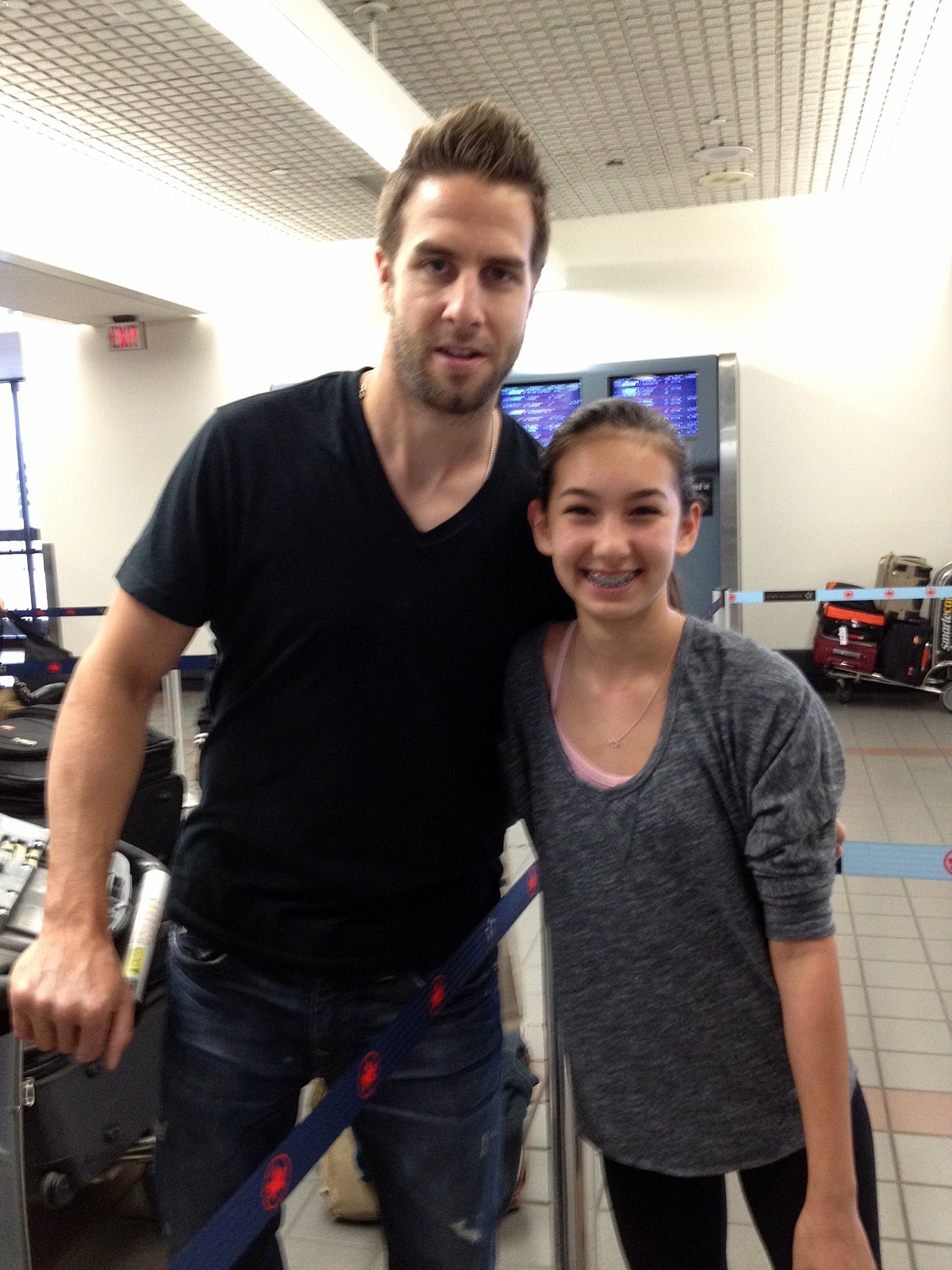 Erica spotted him first