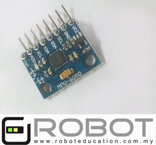 6DOF MPU 6050 GY-521 3 Axis Gyro Accelerometer Sensor Module Arduino