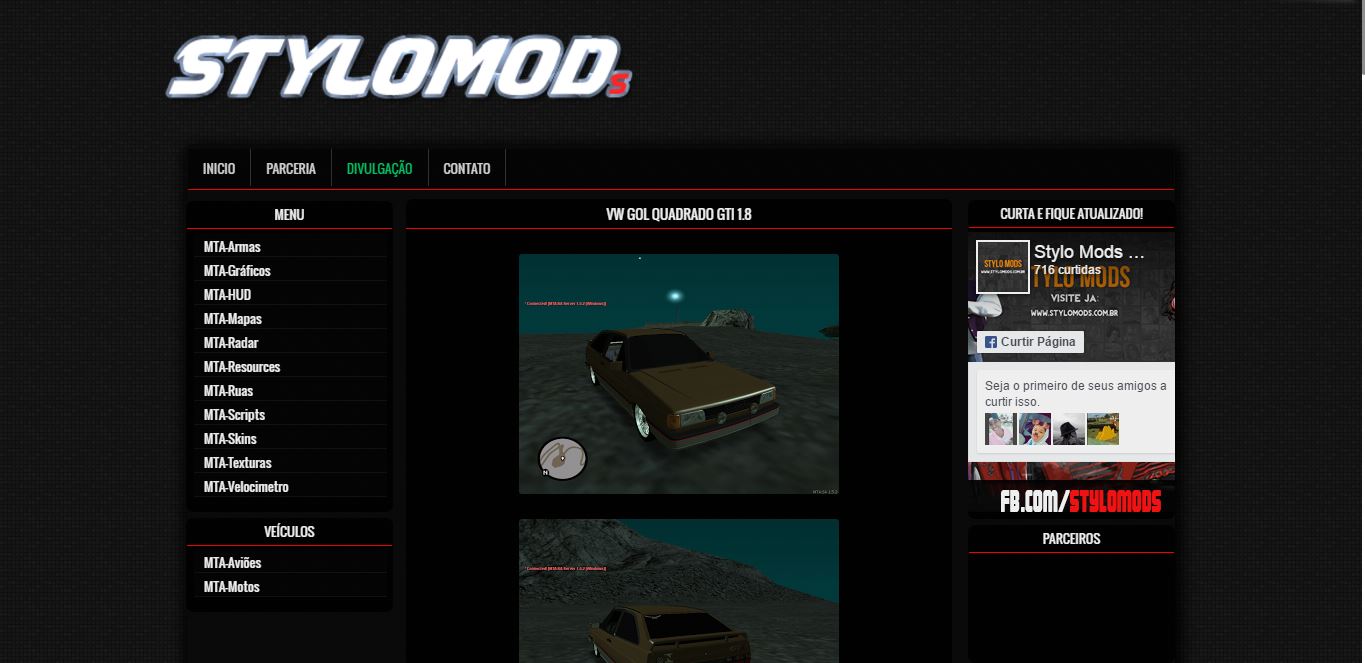 Free Templates Blogger Mods GTA MTA - Baixar